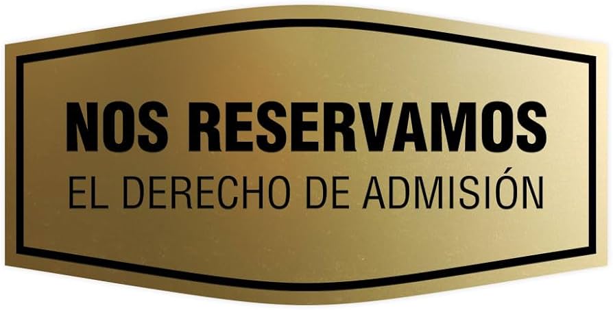 Descubre el derecho de admisión: ¿Qué es y cómo funciona? - CCFProsario.com