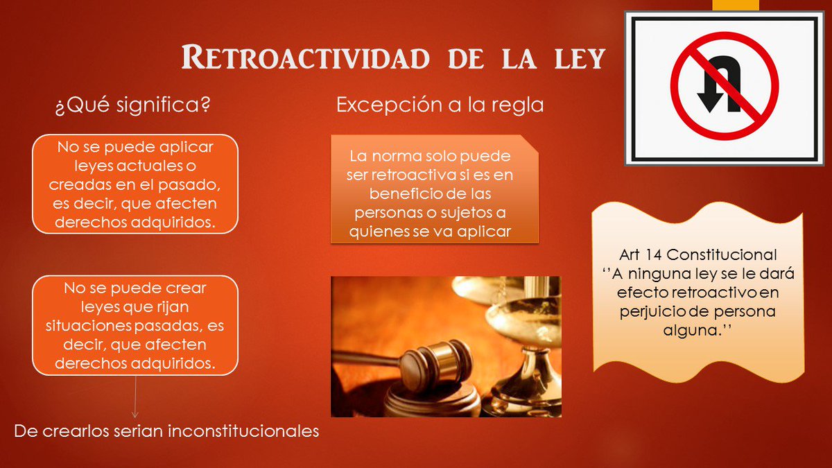 Retroactividad de la norma: ¿Qué es y cómo afecta a la legislación ...